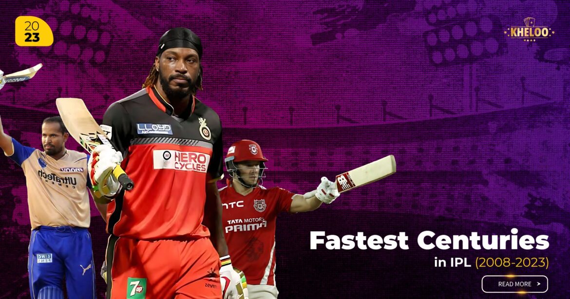 Fastest Centuries in IPL from 2008-2023 - Kheloo Fastest Centuries in IPL from 2008-2023 - Kheloo